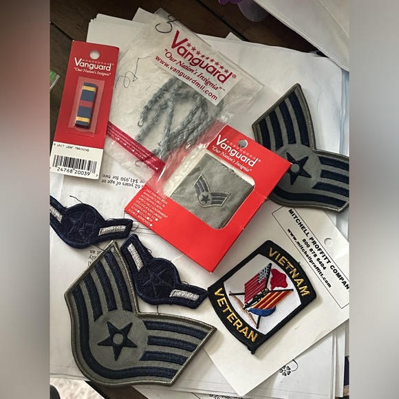 Vanguard | Other | Airforce Patches | Poshmark